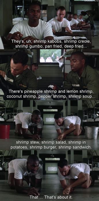 Bubba From Forrest Gump Quotes Quotesgram