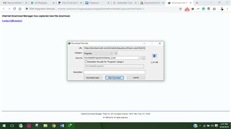 Downloading Mt5