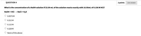 Solved QUESTION 4 2 Points SAVE ANSWER What Is The Chegg