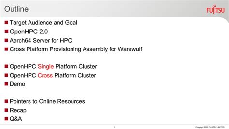 introducing openhpc cross platform provisioning assembly for warewulf ppt