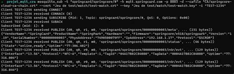 securing the connection to the mqtt broker using tls and springcore