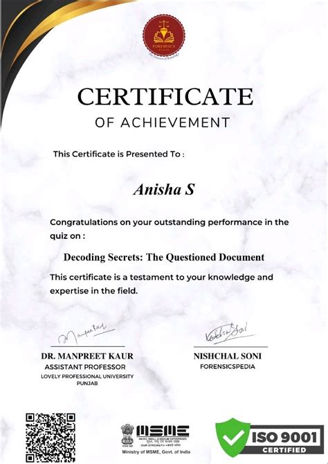 Forensicscience Questioneddocuments Forensicspedia Frsquiz