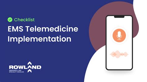 Implementing Ems Telemedicine By Rowland Emergency