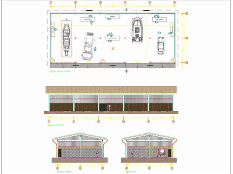 Atelier Mécanique Dans Autocad Téléchargement Cad 1 Mb Bibliocad