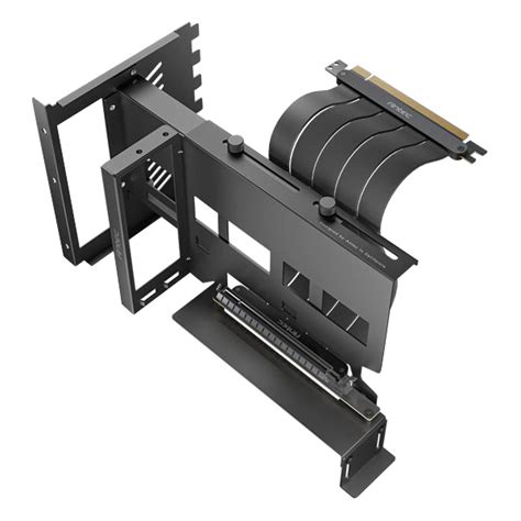 Buy Antec 200mm Pcie 40 Riser Cable With Vertical Bracket Kit Black