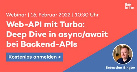 webinar web api mit turbo deep dive in async await bei backend apis