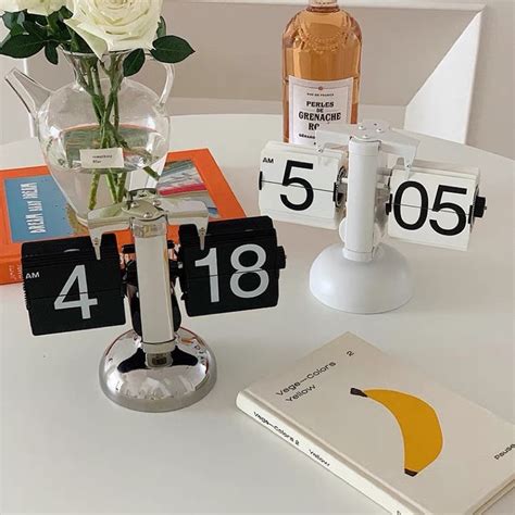 Mini Project Flipping Clock นาฬิกาตั้งโต๊ะสไตลเกาหลี Shopee Thailand