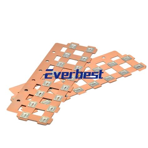 Manufacturer Custom Lithium Battery Terminal Busbar 26650 Copper Busbar