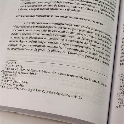 Teologia Do Antigo Testamento Walther Eichrodt Livraria Cristã Emmerick