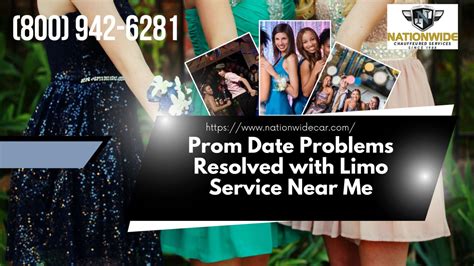 Prom Date Problems Resolved With Limo Service Near Me