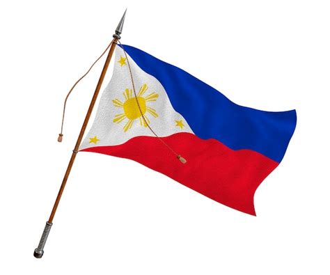 Bandeira Nacional Das Filipinas Fundo Bandeira Das Filipinas Foto