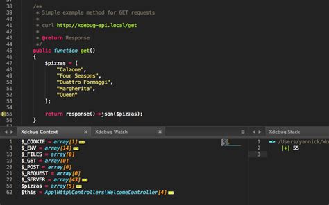 Laravel Homestead Debug An Api With Xdebug And Curl In Sublime Text
