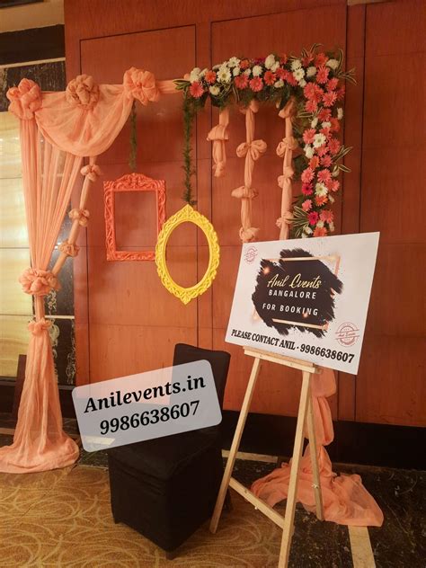 Lovely Photo Booth Decoration Anil Events Bangalore