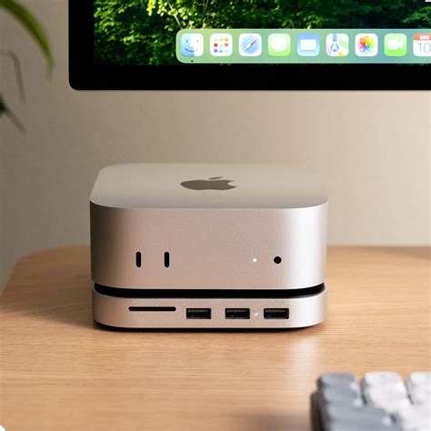 Satechi Mac Mini M4 Stand And Hub With Ssd Enclosure