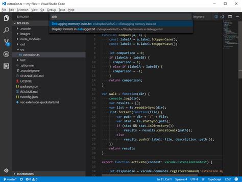 GitHub Leifmariposa Vscode My Files Provides A List Of Files From A Preconfigured Location
