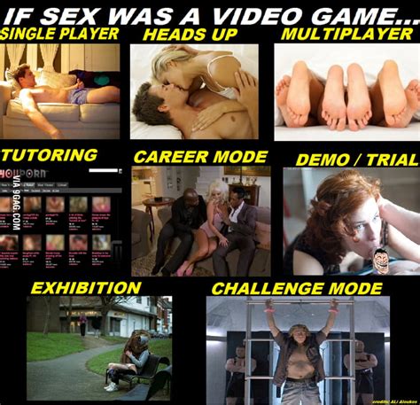 If SEX WAS A VIDEO GAME GAG