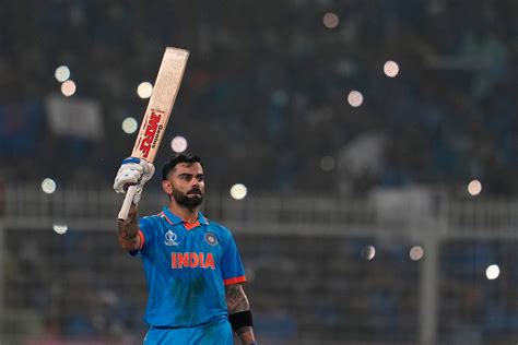 Virat Kohli Equals Sachin Tendulkars Odi Record With Century As India