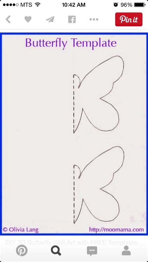 Art Project 3d Butterfly Wall Art Butterfly Wall Art Diy Paper