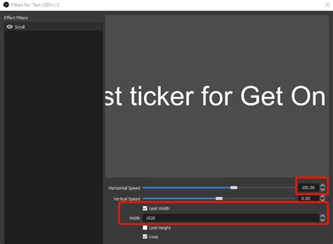 How To Make Scrolling Text In Obs And Streamlabs Easy Guide Get On Stream