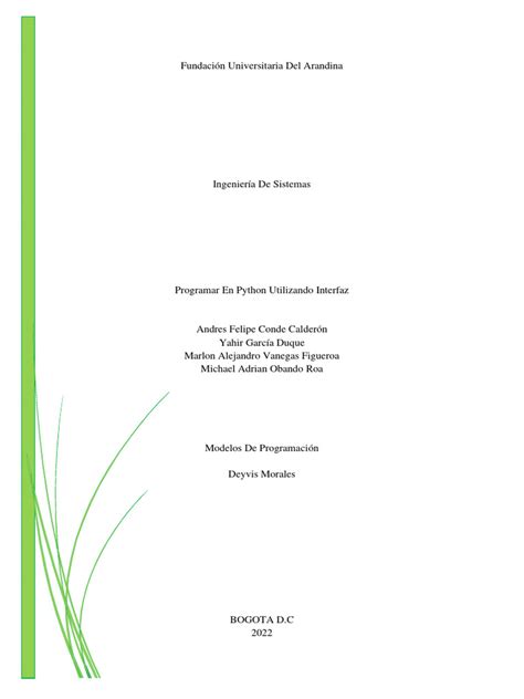 Modelos De Programacion Eje 4 Pdf Programación Orientada A Objetos