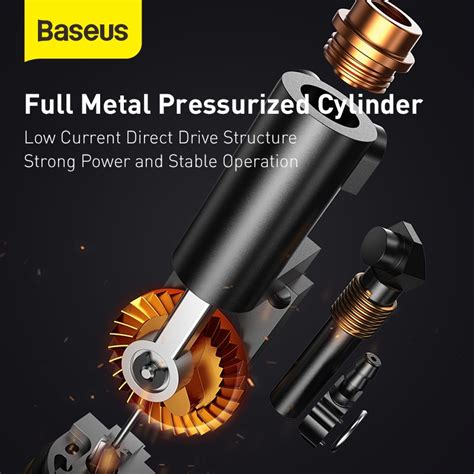 BASEUS Energy Source Inflator Pump Wireless Intelligent Air Pump – Tarnish