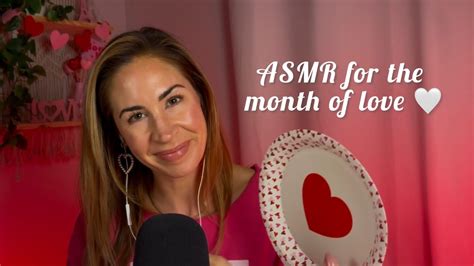 ASMR | Love & Valentines themed triggers ️🥰 [Pink, red, purple ...