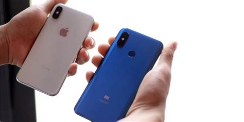 Xiaomi Mi Vs Iphone X Cu L Es El Mejor M Vil Con Notch