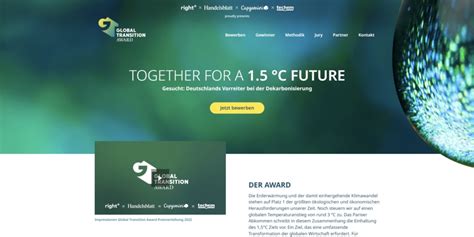 Global Transition Award – futur-zwei GmbH