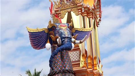 พิธีแห่สรีระสังขาร พระครูนันทสีลาภรณ์ สำเริง เตชสีโล วัดดงเย็นมหา
