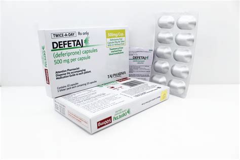 Deferiprone Capsules 500mg Manufacturer And Supplier Pcd Franchise