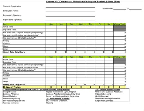 Timesheet Invoice Template Excel Db Excel