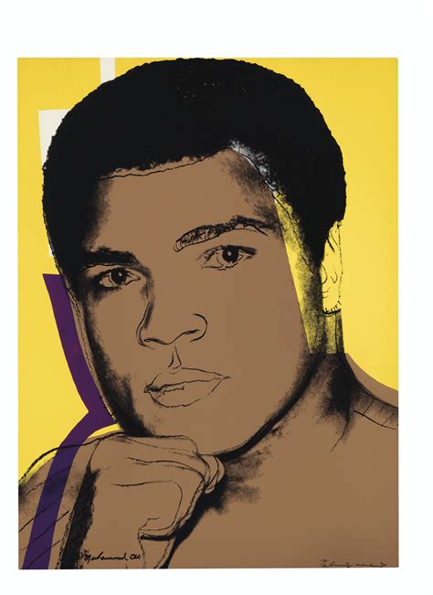 Andy Warhol 1928 1987 Muhammad Ali Christies