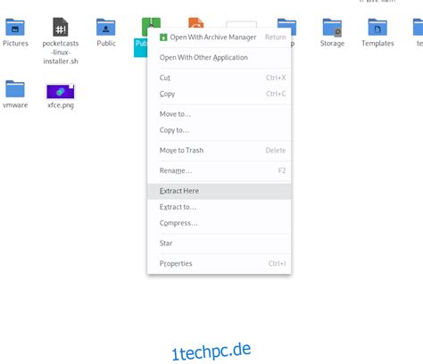 So Entpacken Sie TarGZ Dateien Unter Linux