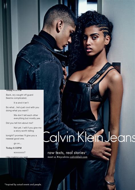 Calvin Klein Jeans Uses Sexting And Hot Models For Fall Campaign E Online