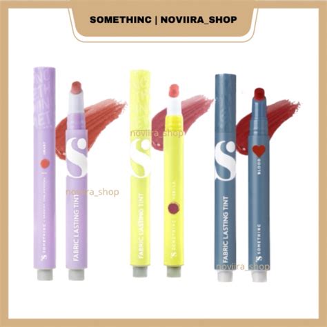 Jual New Shade Somethinc Fabric Lasting Tint Lip Tint Natural