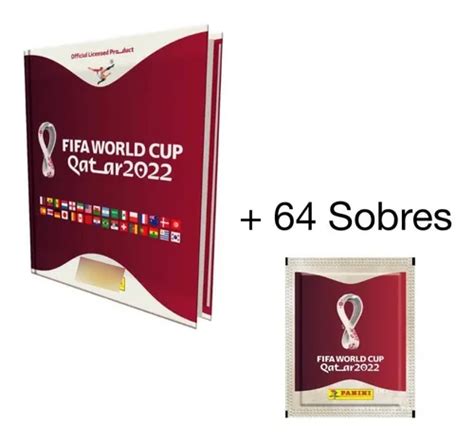 Álbum Mundial Panini Qatar Pasta Dura Sobres Envío gratis