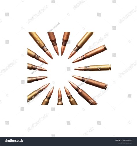 Different Types Bullets Guns Stock Photo 2407840843 Shutterstock