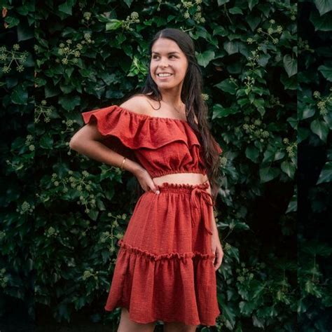 Xochi PDF Pattern Zero Waste Tiered Dress And Two Piece Couture