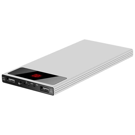 SideDeal IMounTEK 20 000 MAh Ultra Thin Power Bank With Dual USB Ports