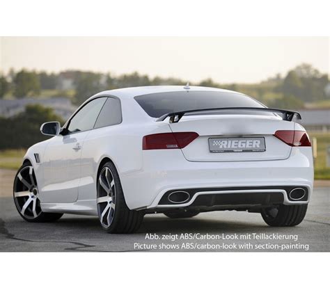 Rs5 Look Diffuser Voor Audi A5 8t Coupe Cabrio S Line S5