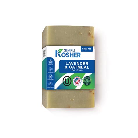 Lavender Oatmeal Bar Simpli Kosher