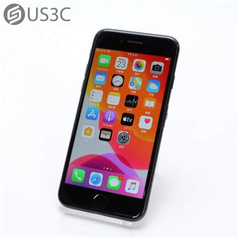 【us3c 台南店】【一元起標】台灣公司貨 Apple Iphone 7 128g 47吋 黑色 立體聲喇叭 True Tone閃光燈 二