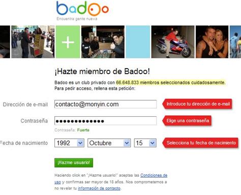 Como Abrir Una Cuenta En Badoo Monyin