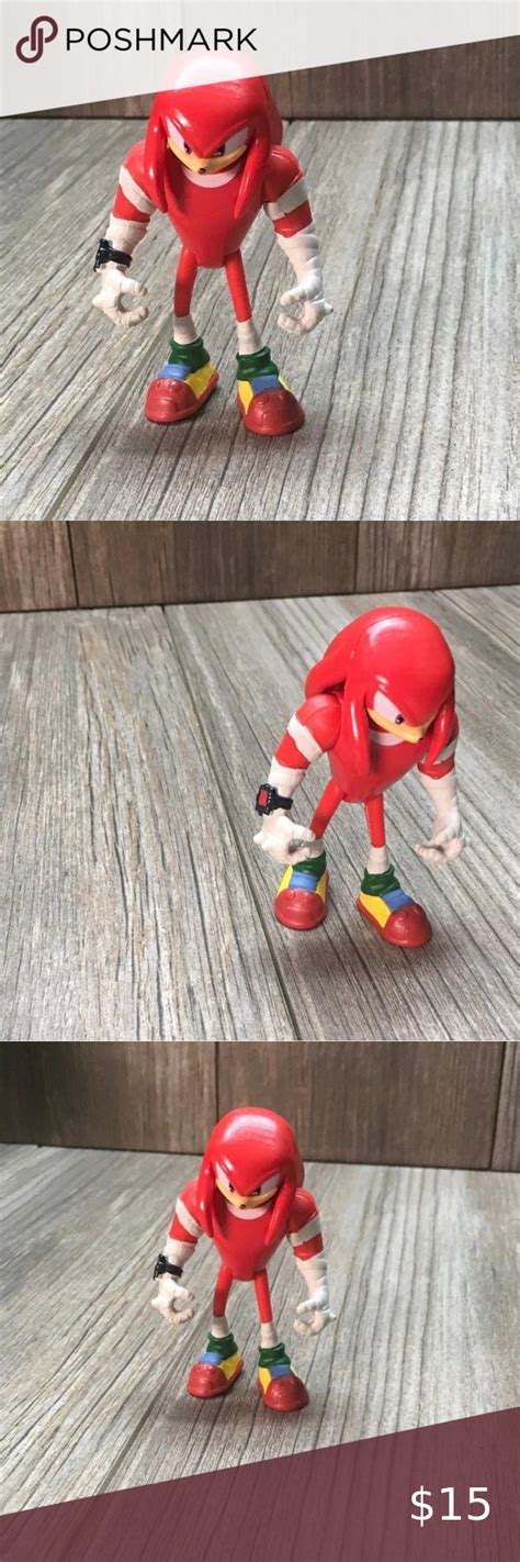 Sega Knuckles Sonic Boom Action Figure Official Tomy T22514 Movie