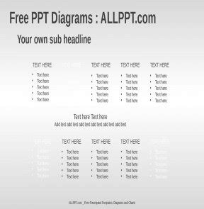 mẫu powerpoint cycle matrix flow PPT diagrams widescreen