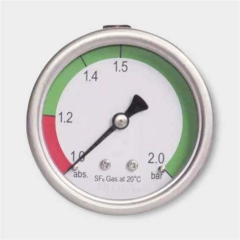Sf6 Gas Density Meter Sf6 Gas Pressure Gauge 10 20 Bar Abs Wesen