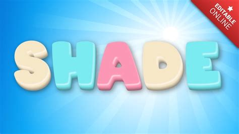 Shade Text Effect Generator