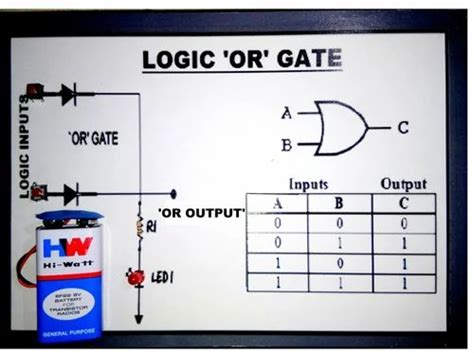 Logic Or Gate Physics Science Project At Rs 500piece Physics Models