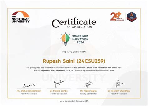 rupesh saini on linkedin i really learned a lot by participating in