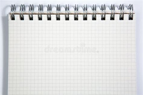Open Blank Spiral Notepad Stock Image Image Of Memo 97694047